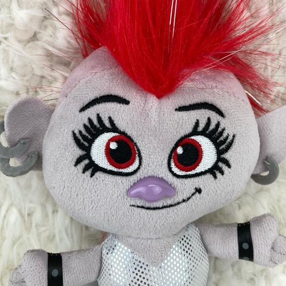 Dreamworks | Toys | Dreamworks Trolls World Tour Trolls Barb Plush 8 ...